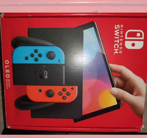 Nintendo Switch oled 64 Гб не прошитая