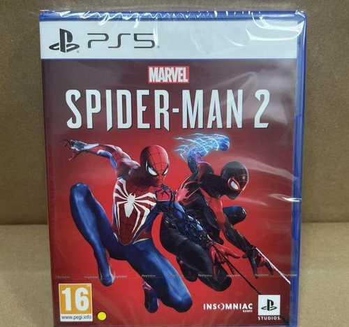 Игра marvel spider man 2 ps5 диск новый