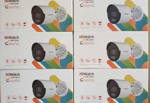 HiWatch DS-I450L(C) 4Мп цветная 24/7+встр.микроф