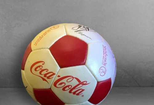 Футбольный мяч кожанный FIFA 2002