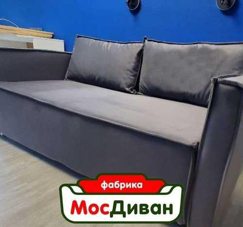 Диван в стиле лофт 140х200. Аккордион