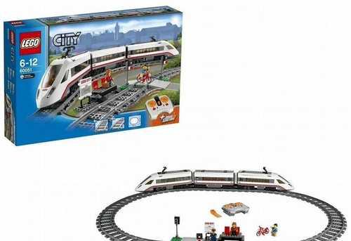 Lego City 60051 Скоростной пассажирский поезд
