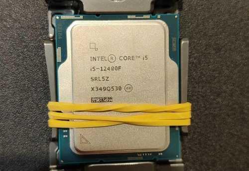 Процессор intel core i5 12400F новый