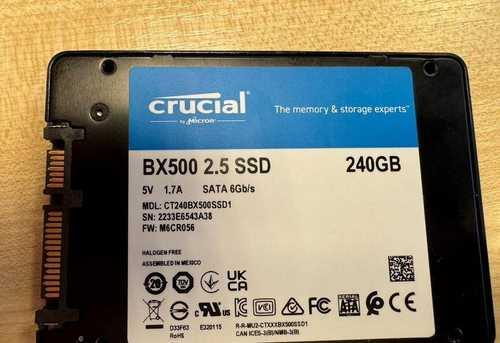 SSD Crucial BX500, 240GB