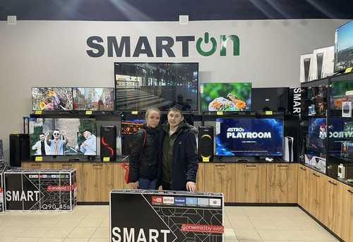 Телевизор smart новый 55’