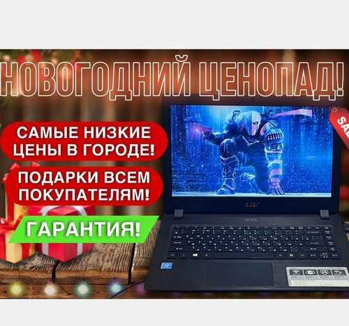 Ноутбук для учебы acer / Intel Core / SSD