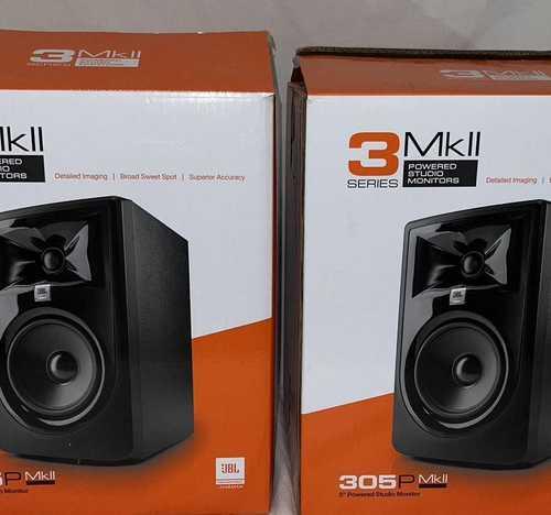 Студийные мониторы JBL 305P mkii Black