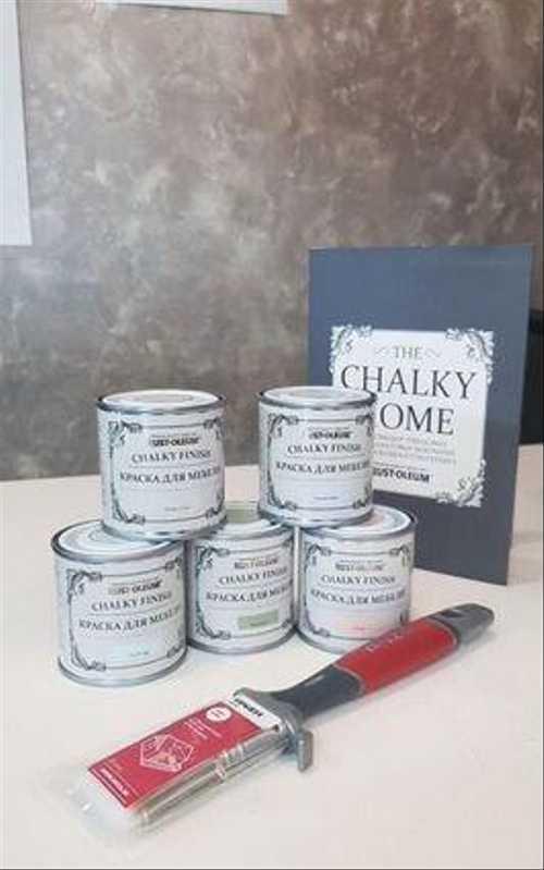 Краска для мебели меловая для декора Chalky Finish