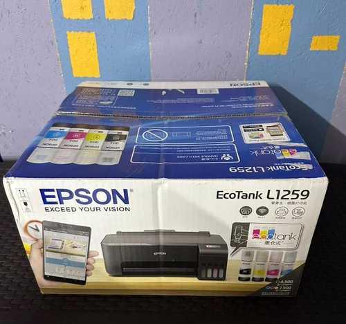 Принтер струйный epson EcoTank L1259