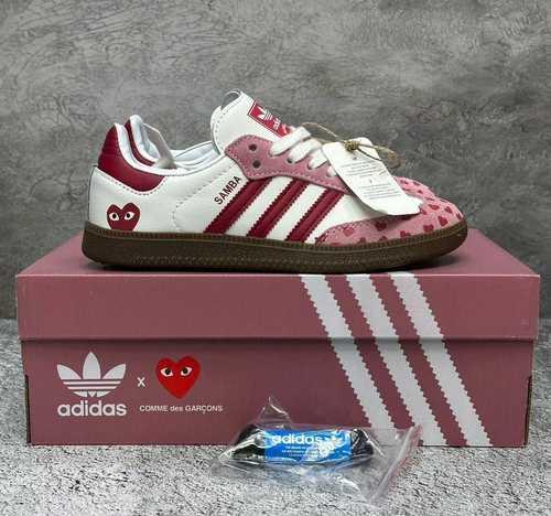 Кроссовки adidas samba x comme des garcons
