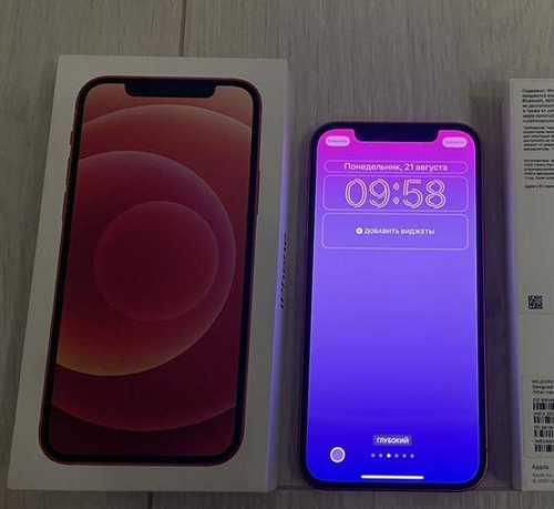 iPhone 12 Red 128gb (акб 86)