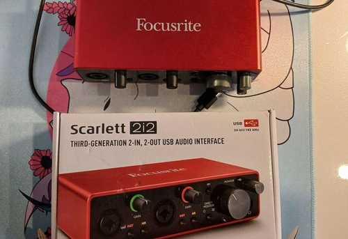 Focusrite Scarlett 2i2 3rd Gen