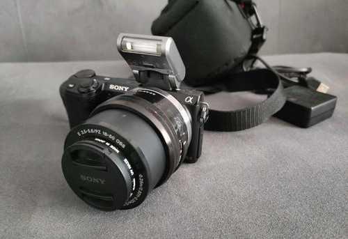 Зеркальный фотоаппарат Sony Nex-5TL kit 16-50