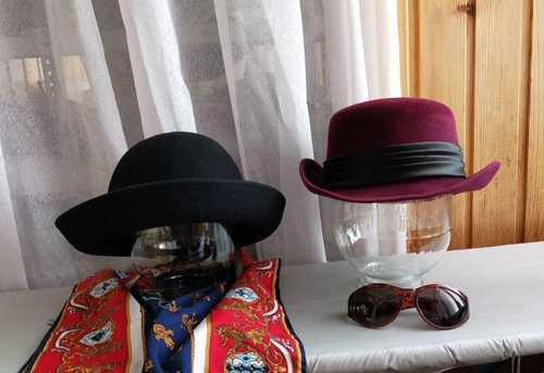 Шляпы винтажные, фетр, Bermona Trend London,55-56