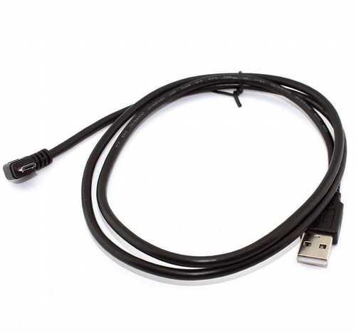 Кабель USB Type A на Micro USB угол вправо 1 м