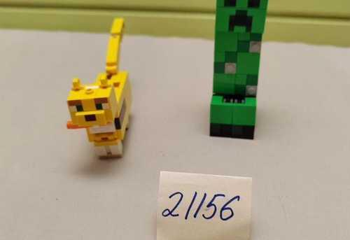 Lego Minecraft 21156 Вig Fig Creеper аnd Oсelot