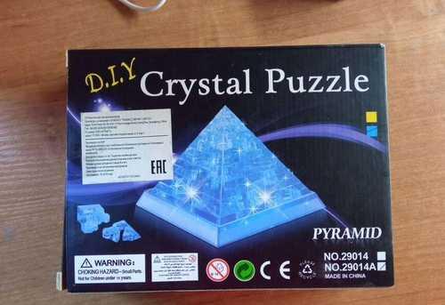 3D головоломка пирамида crystal puzzle
