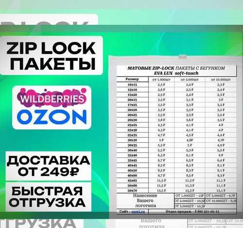 Пакеты зип лок с бегунком zip lock слайдеры