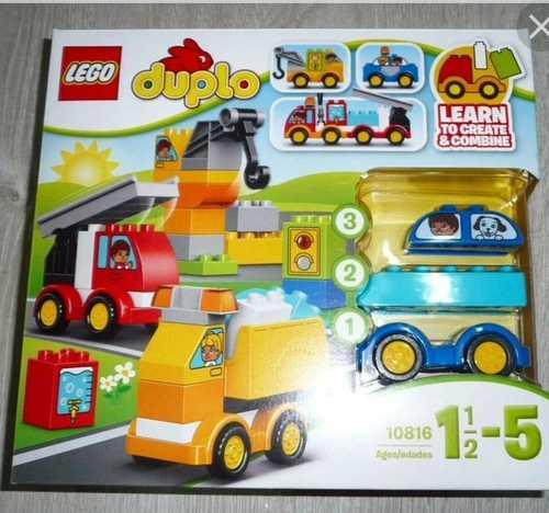 Lego duplo Мои первые машинки 10816