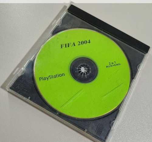 Игра Fifa 2004 Sony playstation 1