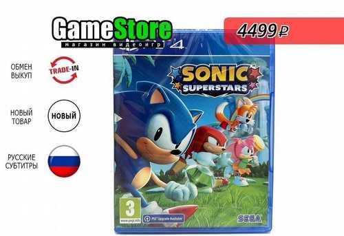 Sonic Superstars Русские субтитры PS4 Новый