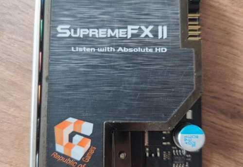 Продам звуковую карту Asus Supreme FX II