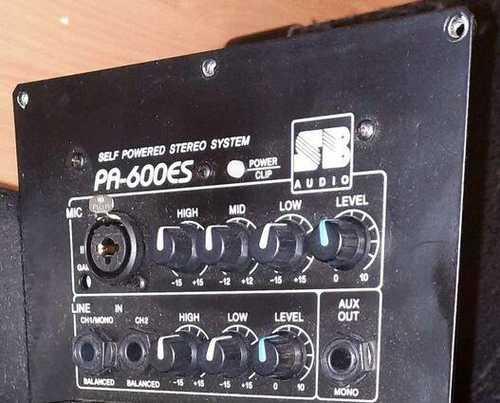 Усилитель звука 600W PA-600ES встраиваемый Pro SBA