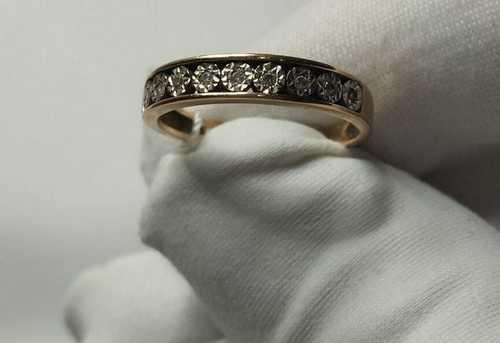 Золотое кольцо с бриллиантами (1402)