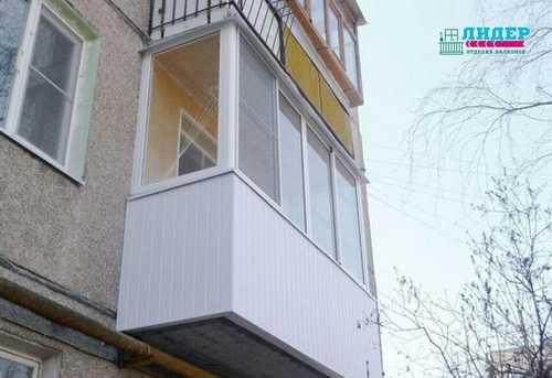 Пластиковые балконы новые