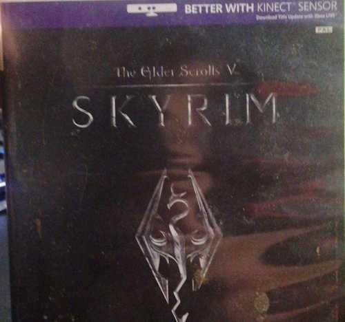 Диски на xbox 360 skyrim