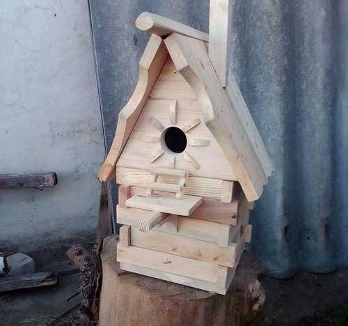 Скворечник деревянный