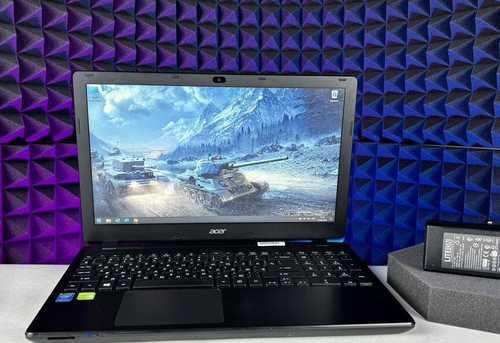 Игровой ноутбук 15.6" Acer Extensa 2510G, 256 ГБ, Pentium 3556U, RAM 4 ГБ, GeForce 820M 1 ГБ