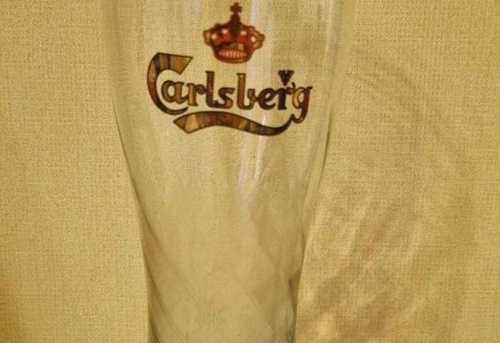 Пивной бокал Carlsberg из 90-х