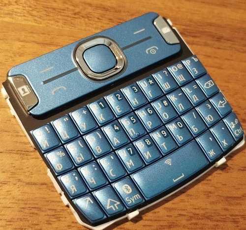 Nokia Asha 302 клавиатура blue оригинал