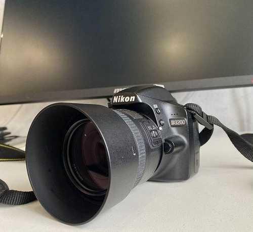 Nikon d3200 + обьектив af-s nikkor 50mm 1:1.8G