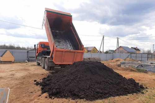 Земля Перегной Чернозем Доставка от 1 т