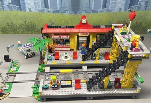 Lego train station (moc)