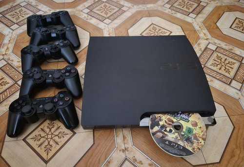 Ps3 slim 320гб CFW+игры