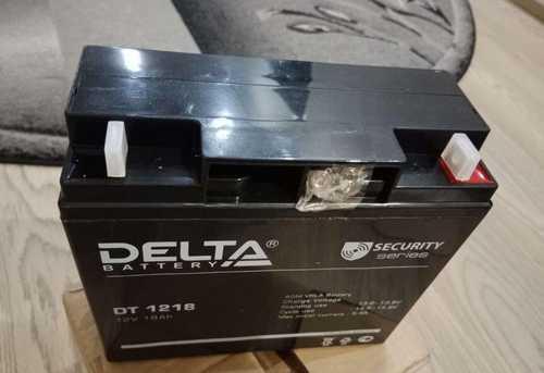 Аккумулятор delta dt 1218