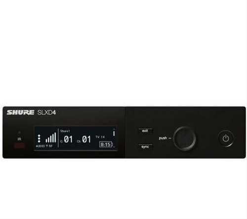 Приёмник радиосистемы Shure slxd4e H56 (518-562MHz