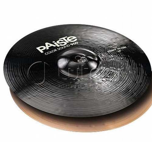 0001913414 Color Sound 900 Black Heavy Hi-Hat Две тарелки 14", Paiste