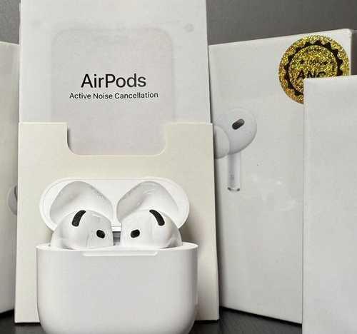 Наушники airpods 4 с шумоподавлением