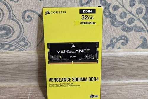 Новая Память Corsair Vengeance DDR4 32гб (2x16)