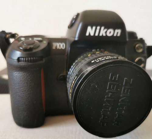 Плёночный фотоаппарат Nikon f100