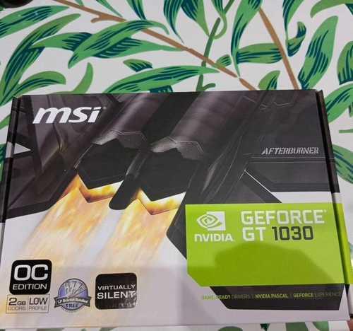 Видеокарта MSI GeForce GT 1030 2 gb