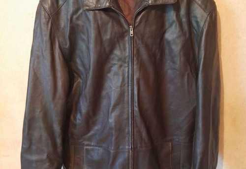 Куртка мужская из натуральной кожи 54 Индия