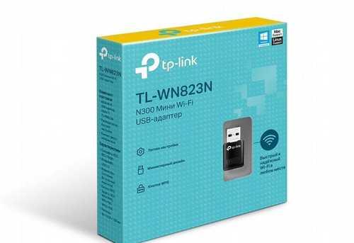 TP-Link TL-WN823N - Мини USB-адаптер N300 Wi-Fi