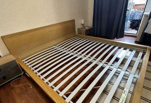 Кровать IKEA 180 200 с матрасом Askona