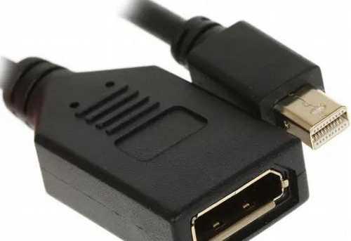 Переходник mini DisplayPort - DisplayPort, 0.2 м