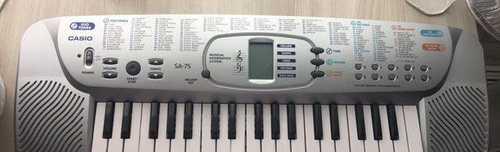 Синтезатор casio sa 75